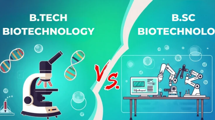 BSc vs BTech Biotechnology: Key Differences & Career Possibility